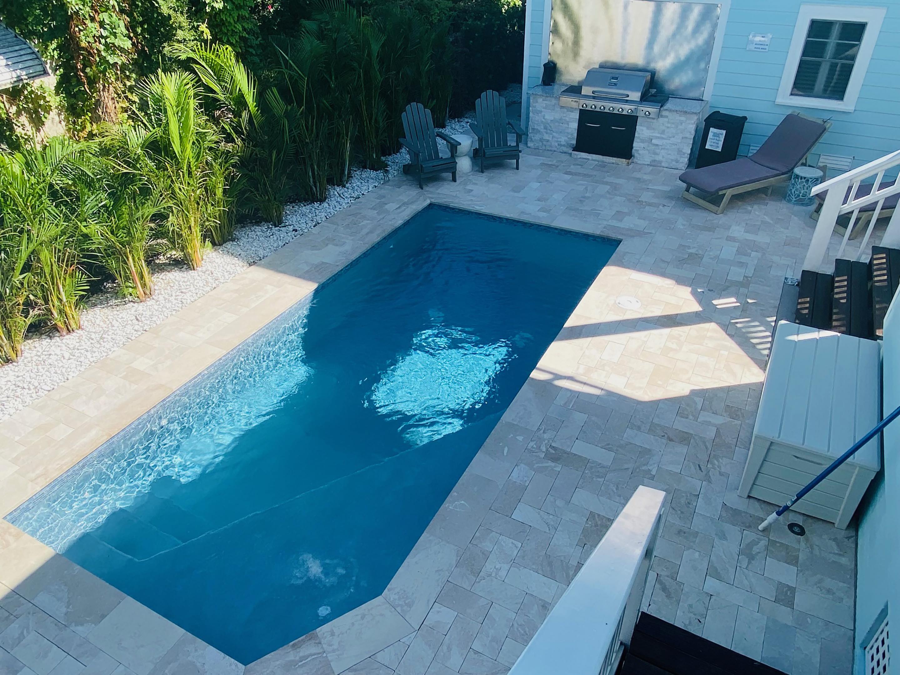 Pass-A-Grille Key West Style Main House Pool BBQ - Vacation Rentals ...