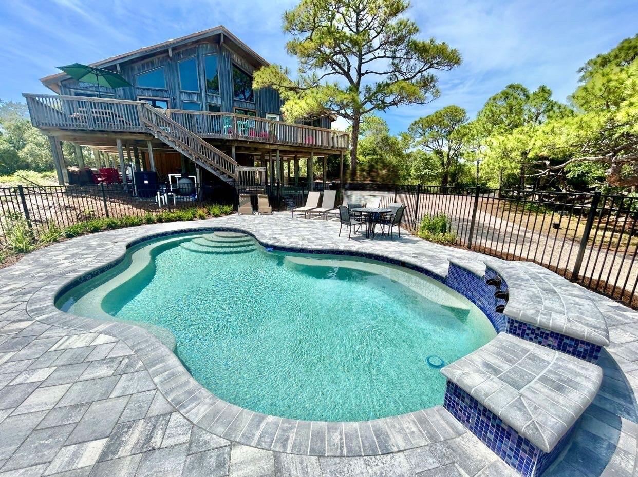 Private Pool And Community Amenities - Charming Coastal Sanctuary - St. George Island, FL